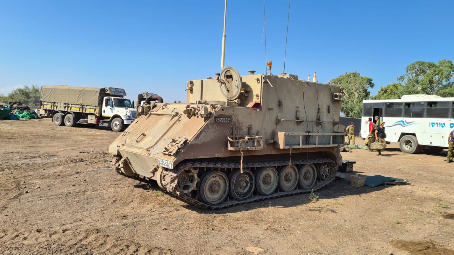 Nagmash (APC) – Mad-in-Israel – Reserve duty